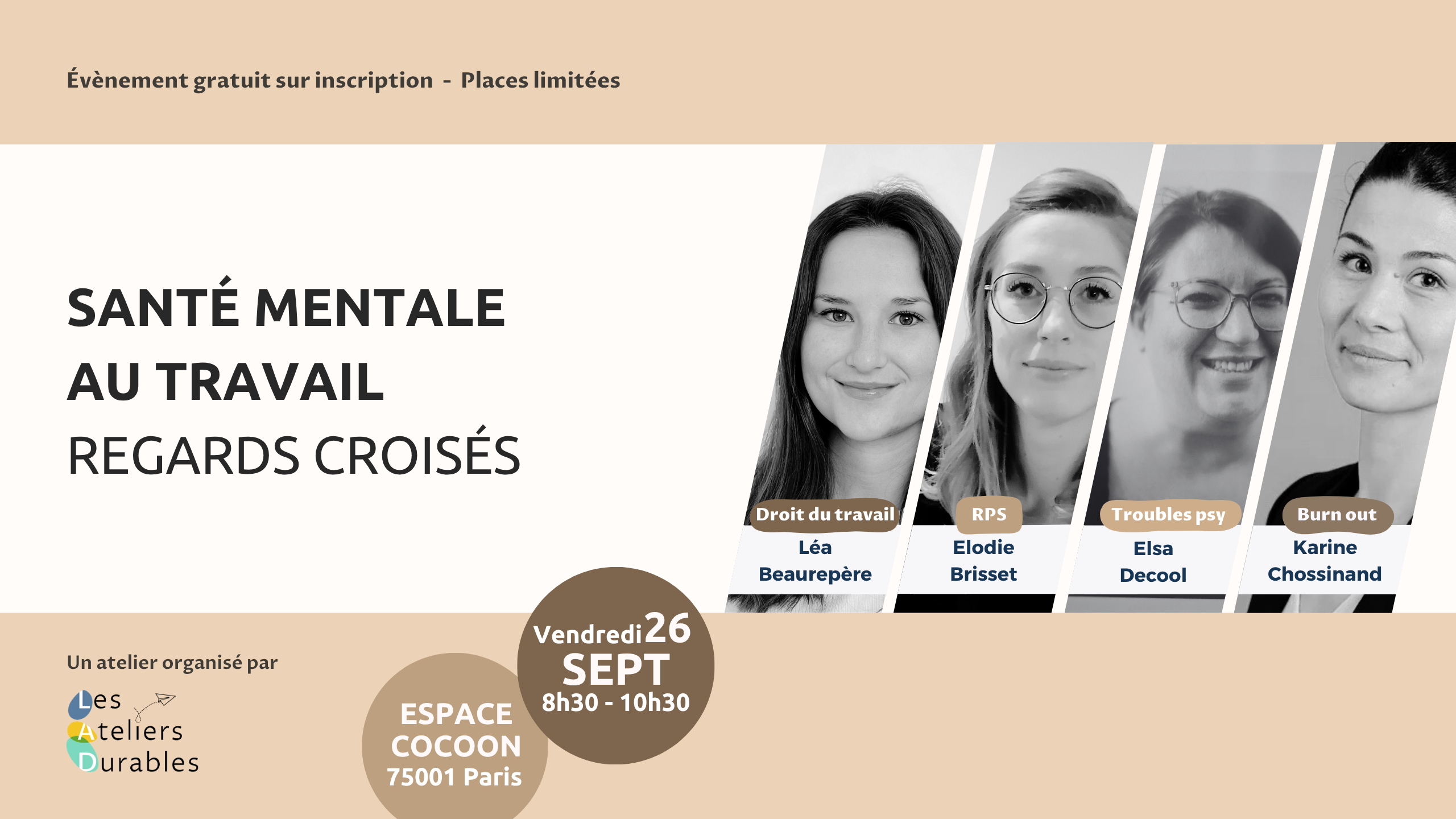 Santé mentale au travail : regards croisés